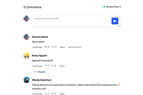 User Comments And Feedback Webflow