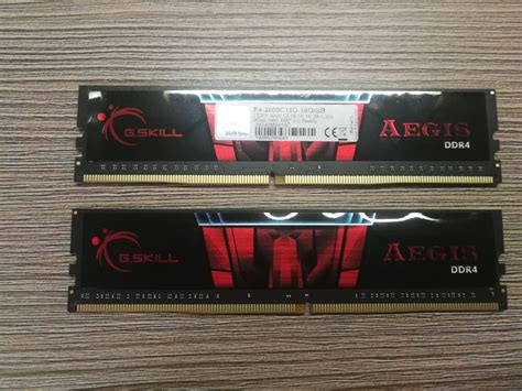 Оперативная память G Skill Ddr4 16gb 2x8gb 3000mhz Pc 24000 Aegis F4 3000c16d 16gisb