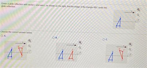Solved Given A Glide Reflection With Vector V And Axis L As Chegg