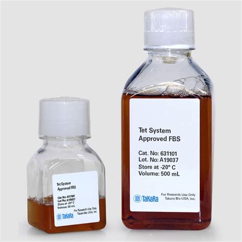 Clontech Labs 3p Tet System Approved Fbs 500 Ml Quantity Each Of 1