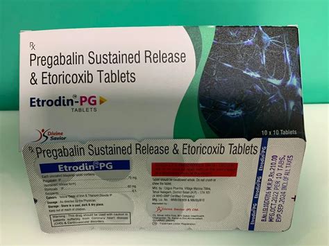 Pregabalin Etoricoxib 1010 Tablets At ₹ 210stripe In Ahmedabad Id