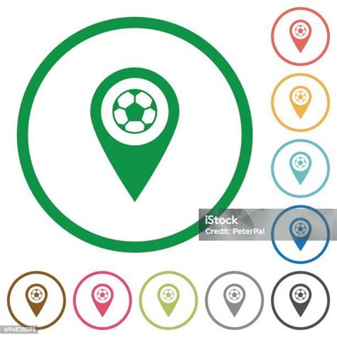 體育場 Gps 地圖位置平面圖標輪廓向量圖形及更多位置描述圖片 位置描述 全球定位系統 全球性 Istock