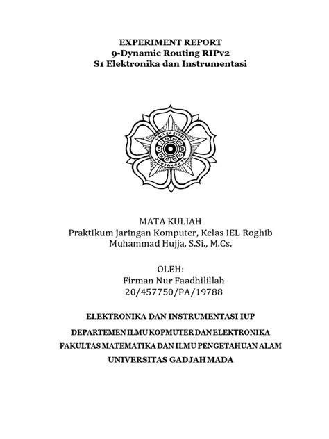 Firman Nur F 457750 Final Report 9 Pdf Routing Internet Protocols
