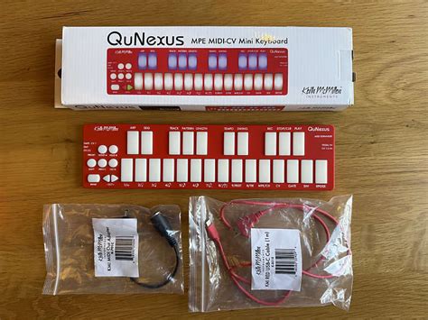 Keith Mcmillen Instruments Qunexus 25 Key Midi Keyboard Reverb