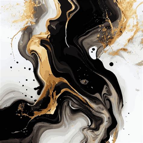 Premium Vector Marble Texture Design Colorful Black Gold Marble