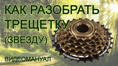 Как разобрать заднее колесо велосипеда с 6 звездочками - Tksilver