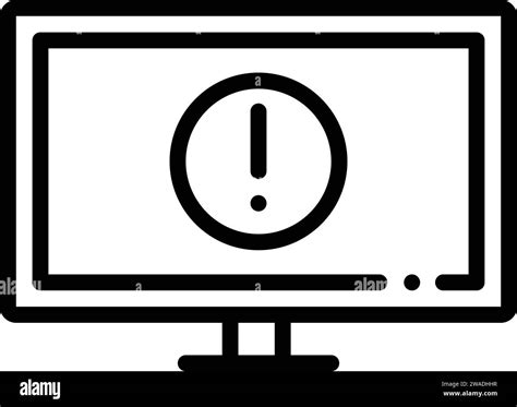 Icon For Bluescreenerror Stock Vector Image And Art Alamy