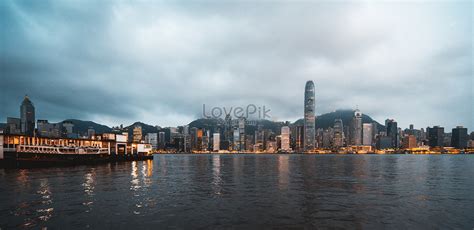 홍콩 빅토리아 하버 사진 무료 다운로드 Lovepik