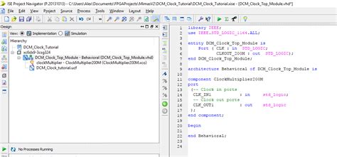 The Answer Is 42 Tutorial For Xilinx Dcm Clock Generator With The