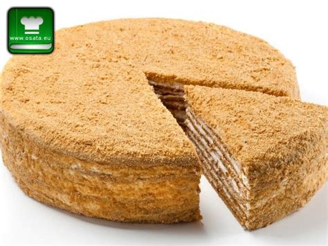 Френска селска торта Медовик Рецепт Болгарские рецепты Сладкая выпечка Порции торта