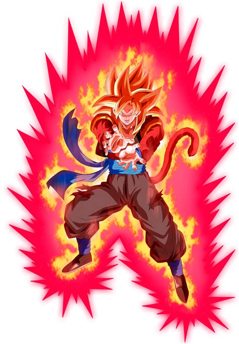 Gogeta Xeno Ssj4 Kaioken Render 1 Con Aura By Ssjrose890 On Deviantart