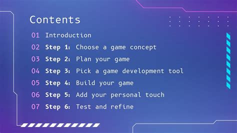 How To Create Your Own Game App Presentation