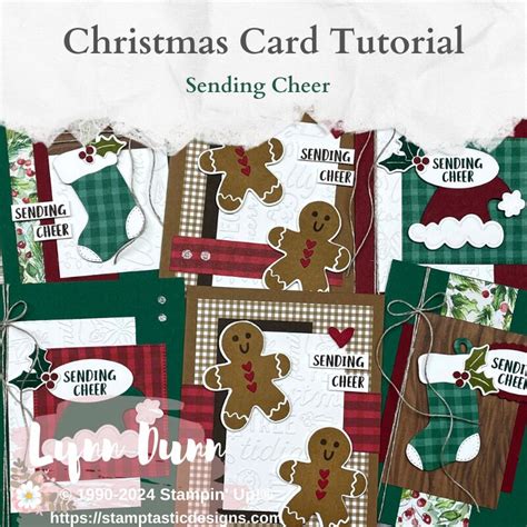 Sending Cheer Tutorial Lynn Dunn Stamptastic Designs LLC