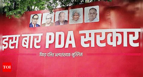 Pda Sp To Lead Campaign For 2024 Polls With Pda To Beat Nda Slogan