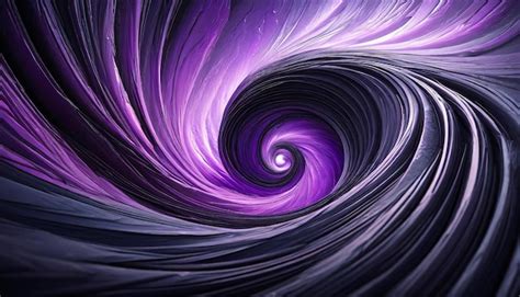 Violet Vortex Background Premium Ai Generated Image