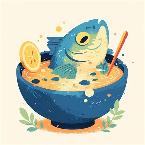 Kolkata Macher Jhol And Fish Curry Premium Ai Generated Vector