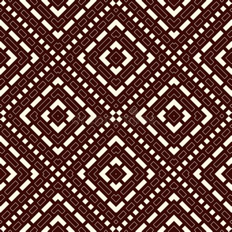 Diagonal Dashed Lines Abstract Background Outline Seamless Pattern With Geometric Motif Simple