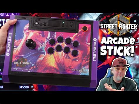 Hori Fighting Stick Alpha For Playstation Street Fighter Edition