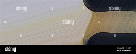 Abstract Surreal Designed Horizontal Header With Dark Gray Very Dark