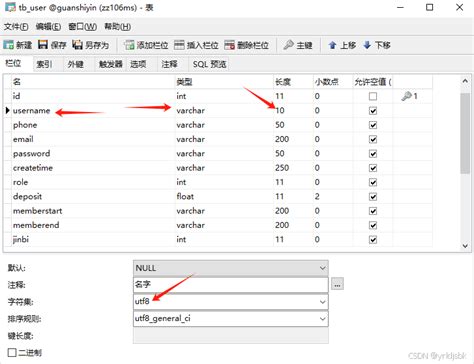 Springboot网站开发 Mysql数据库字段varchar类型存储汉字的长度关系springboot String 与mysql