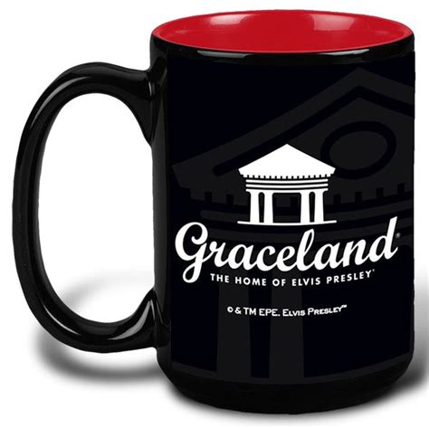 Elvis 50s Portrait Coffee Mug Graceland Official Store