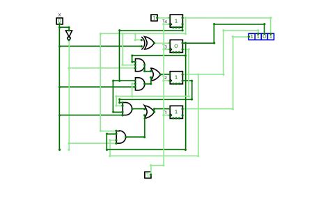 CircuitVerse Circuit Diagram Of Lab 2