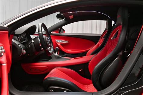 In Vendita Una Rarissima Bugatti Chiron Rossa E Nera Il Prezzo è Folle