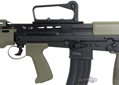 Ics L86 A2 Aeg Airsoft Lmg Od Green Black