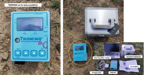 Single Station Hvsr Microtremor Field Setup Showing All Accessories Download Scientific Diagram