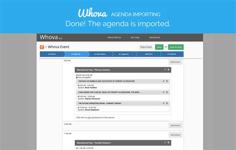 Another Upgrade To Your Organizer Dashboard Quick And Easy Agenda