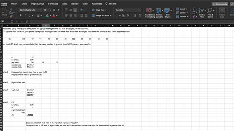 Solved Home Insert Draw Page Layout Formulas Data Review Chegg