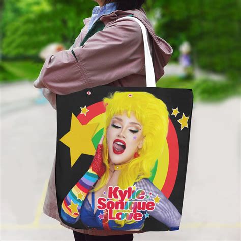 Kylie Sonique Love True Colors Jumbo Canvas Tote Bag Dragqueenmerch