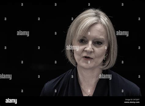 London Uk 06th Sep 2022 Liz Truss Elizabeth Truss Gives Her First