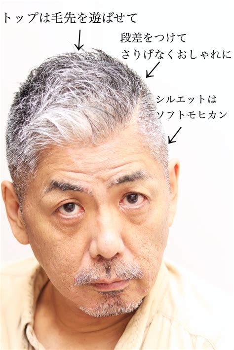 60代30代40代メンズツーブロック刈り上げビジカジオシャレ感ヘアスタイル 人形町、水天宮前の理容室、床屋 Hairandgrooming
