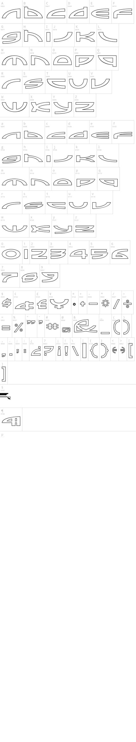 Sampler Otf字体下载sampler Outline 1800 001000 搜字体网