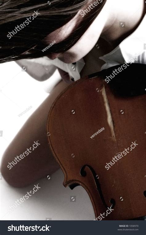 Sensual Sexy Violinist Two Stock Photo Shutterstock