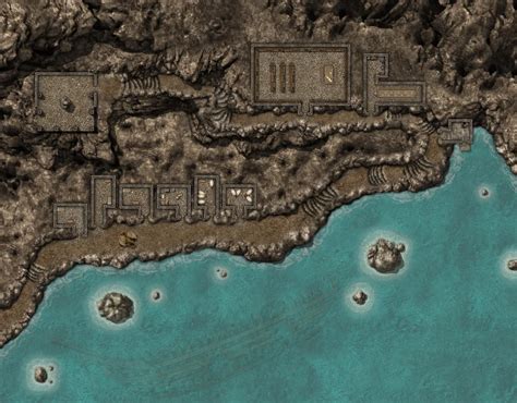 4 Dragons Of Stormwreck Isle Maps Battlemaps Fantasy Town Dark