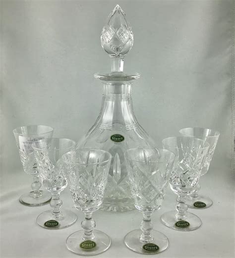 Stuart Crystal Decanter And Glasses Islington Antiques And Interiors