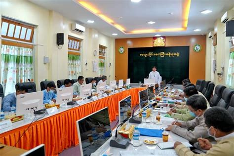 မကွေးတိုင်းဒေသကြီး ဝန်ကြီးချုပ် ဦးတင့်လွင် တိုင်းဒေသကြီး ဆီထွက်သီးနှံကဏ္ဍ ဖွံ့ဖြိုးတိုးတက်ရေး