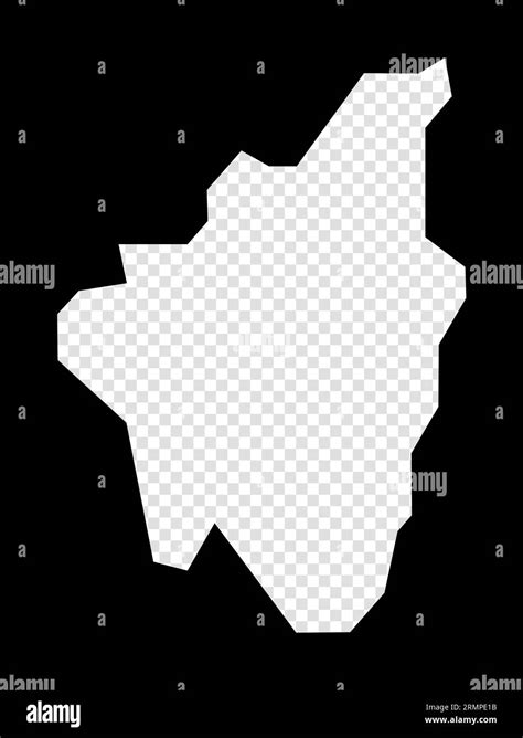 Stencil Map Of Lobos Island Simple And Minimal Transparent Map Of