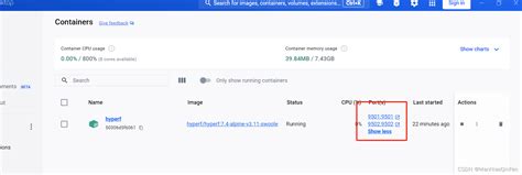 Windows如何给已经启动的docker容器添加或者修改端口映射（通过修改配置文件实现）win Docker 添加映射端口 Csdn博客