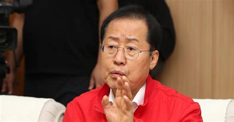 홍준표 尹에 시장 관두고 책임총리 두번 제안…답 안해