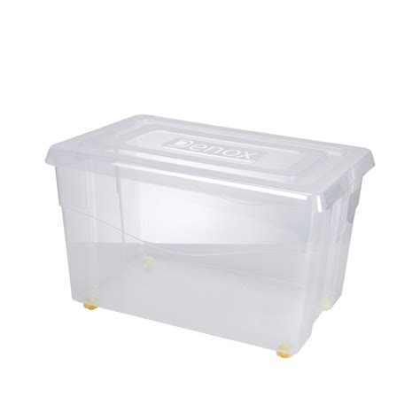 Boîte Translucide Mundibox De 60 L Avec Roues