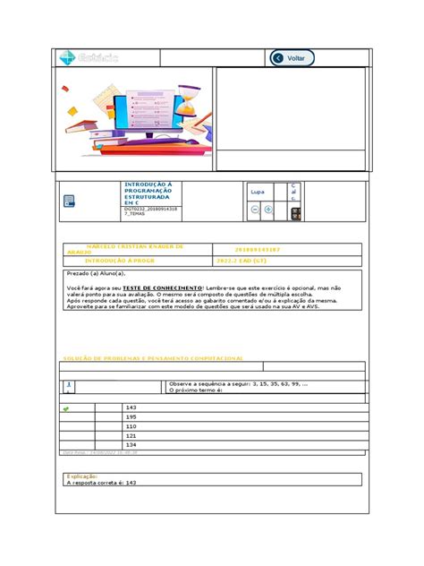 Exercicio C Pdf C Linguagem De Programação Informática