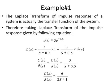Lecture 13 14 Timedomainanalysisof1stordersystems Pptx