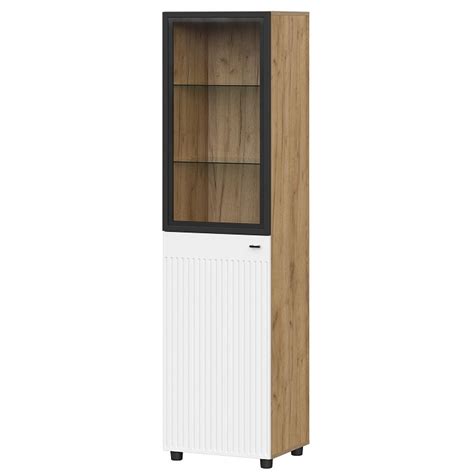 Купить Пенал со стеклом Милан в Ростове на Дону отличные цены на шкафы витрины Интернет