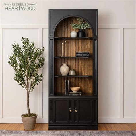 How To Style A Black Bookshelf Topaba