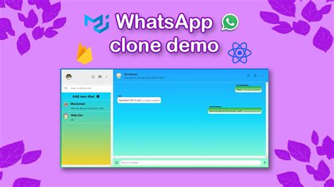 Whatsapp Web Clone Using React And Firebase React Projects Advanced