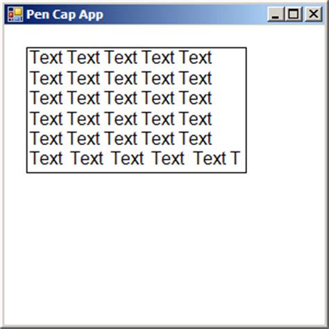Draw Multiline Text Auto Wrap Text 2D Graphics C C Sharp