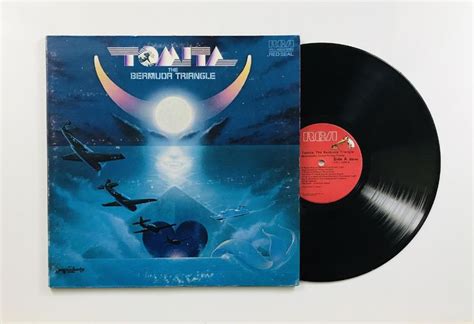 Tomita The Bermuda Triangle 1979 Vintage Lp Record Album Etsy